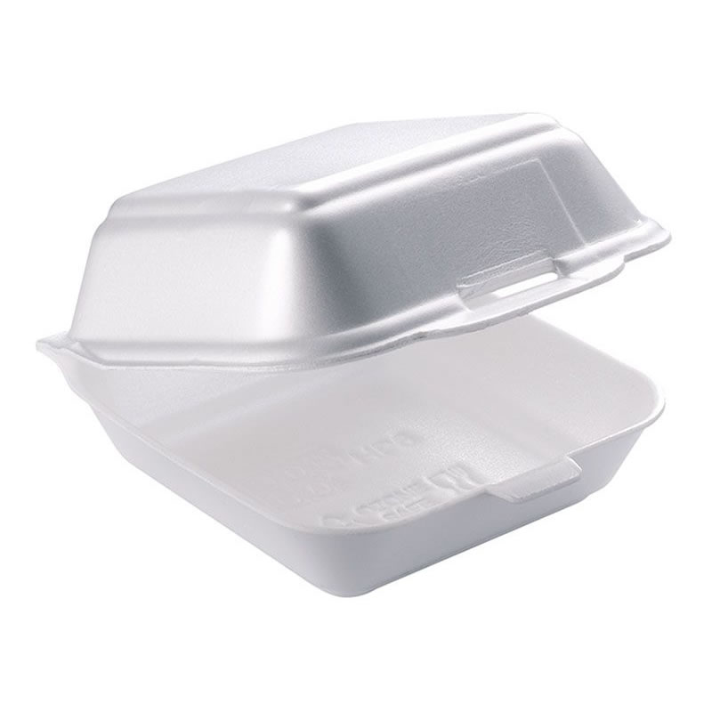 Linpac HP6 White Burger Box – Large (500)