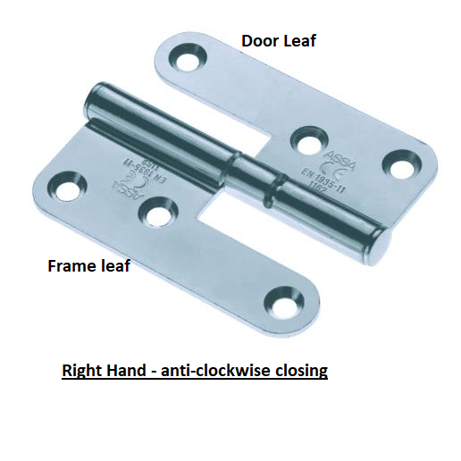 Assa 3220 98mm BZP Hinge Gr.11