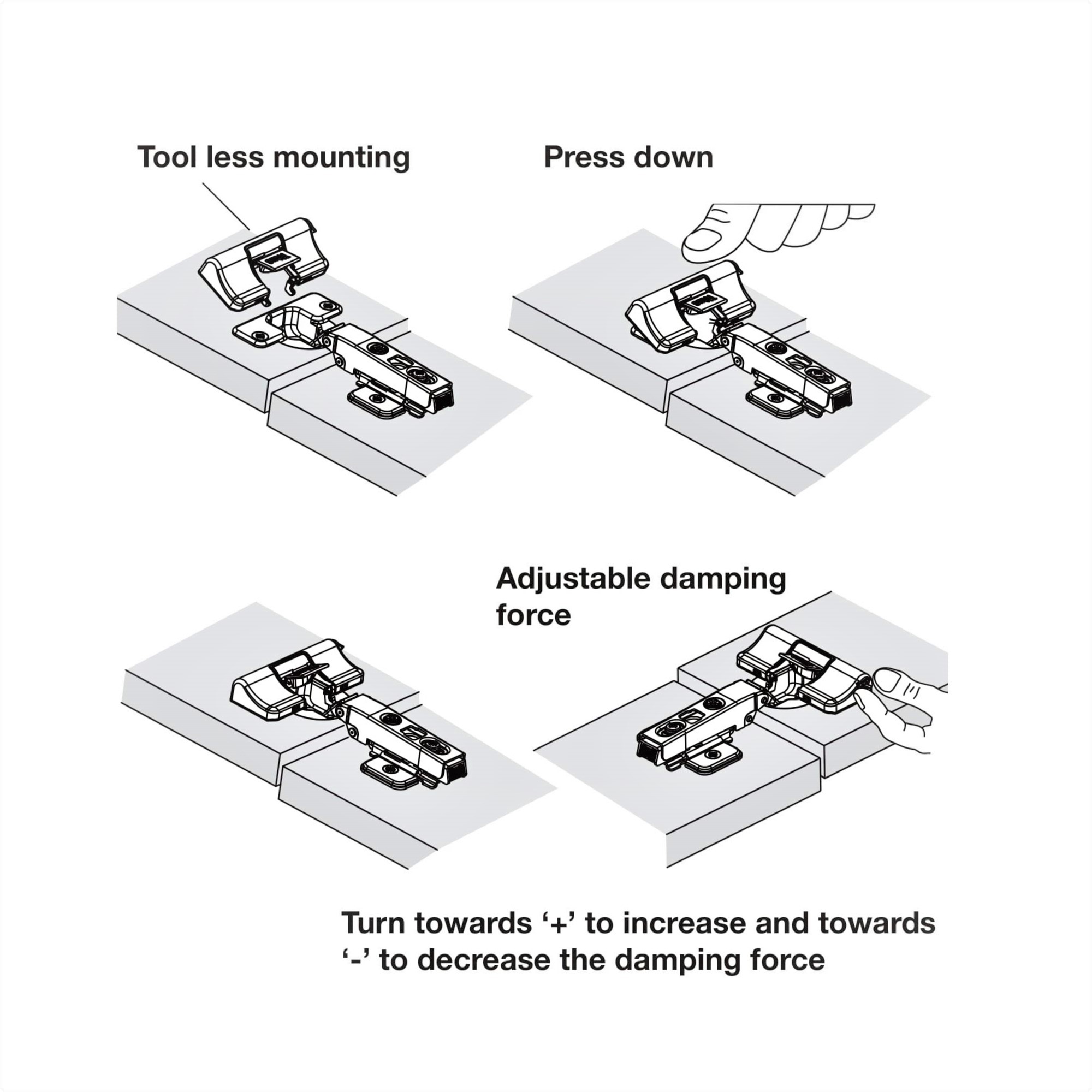 Hafele Add On Soft Close Device