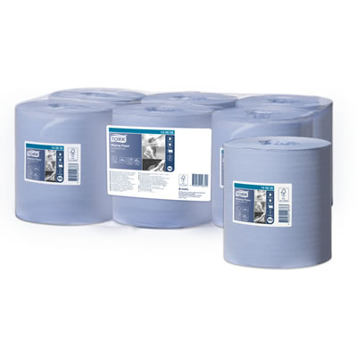Blue/White Rolls & Wiper Rolls. Highland Industrial Supplies Ltd UK
